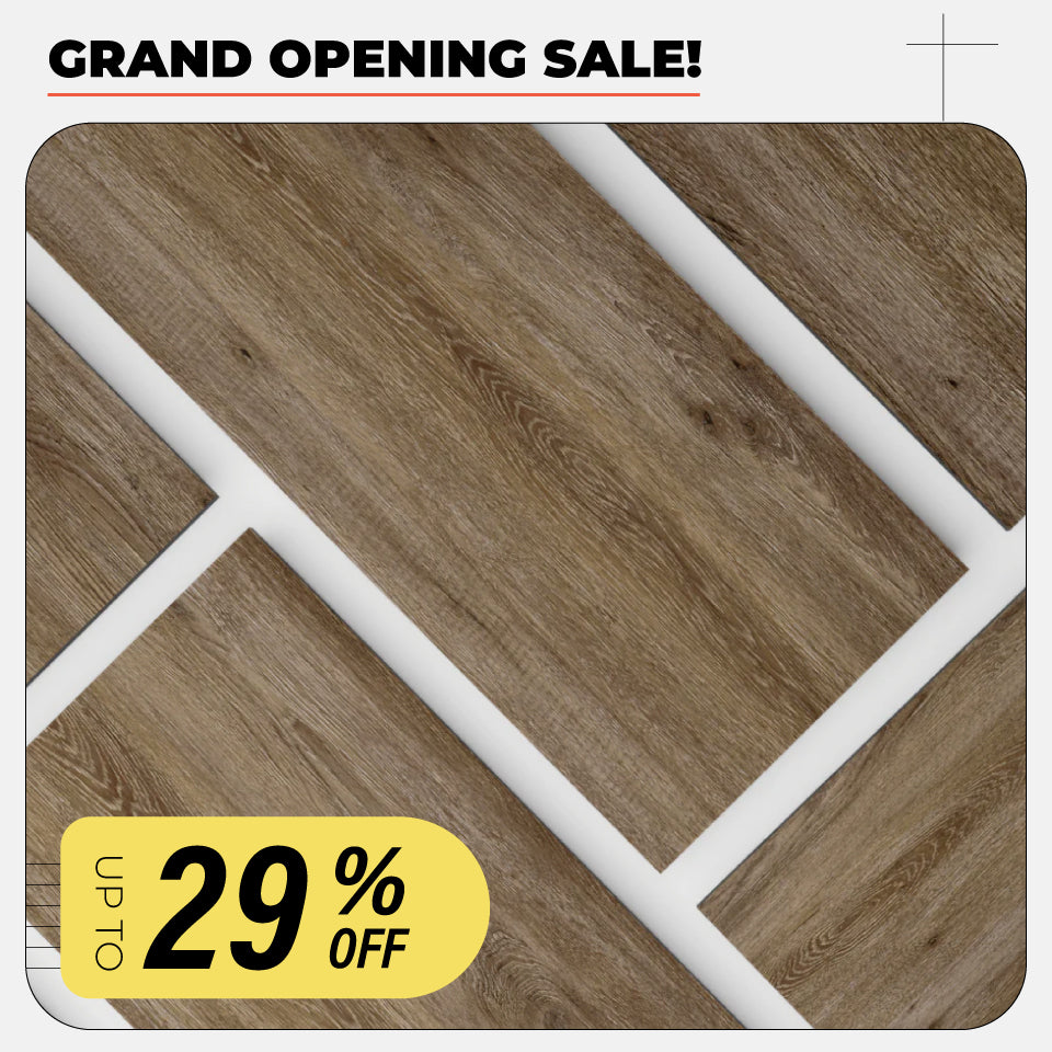 European Dark Oak - Natural Wood Look - QuickFit Vinyl Flooring – Ninety's