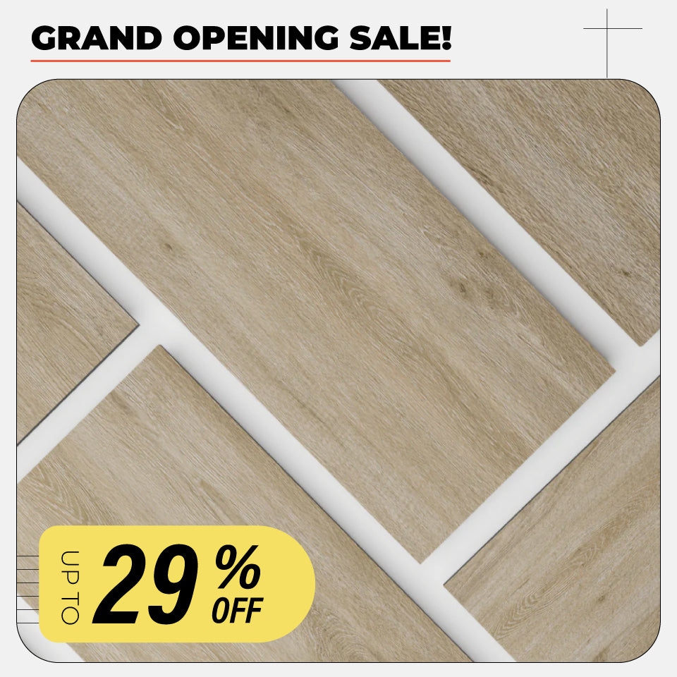 Nordic Gray Oak - Natural Wood Look - QuickFit Vinyl Flooring – Ninety's