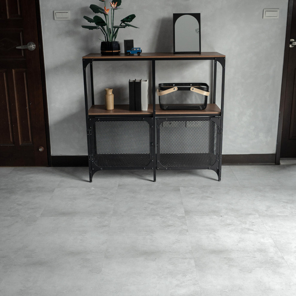 Slate Gray - Realistic Stone Look - QuickFit Vinyl Flooring – Ninety's